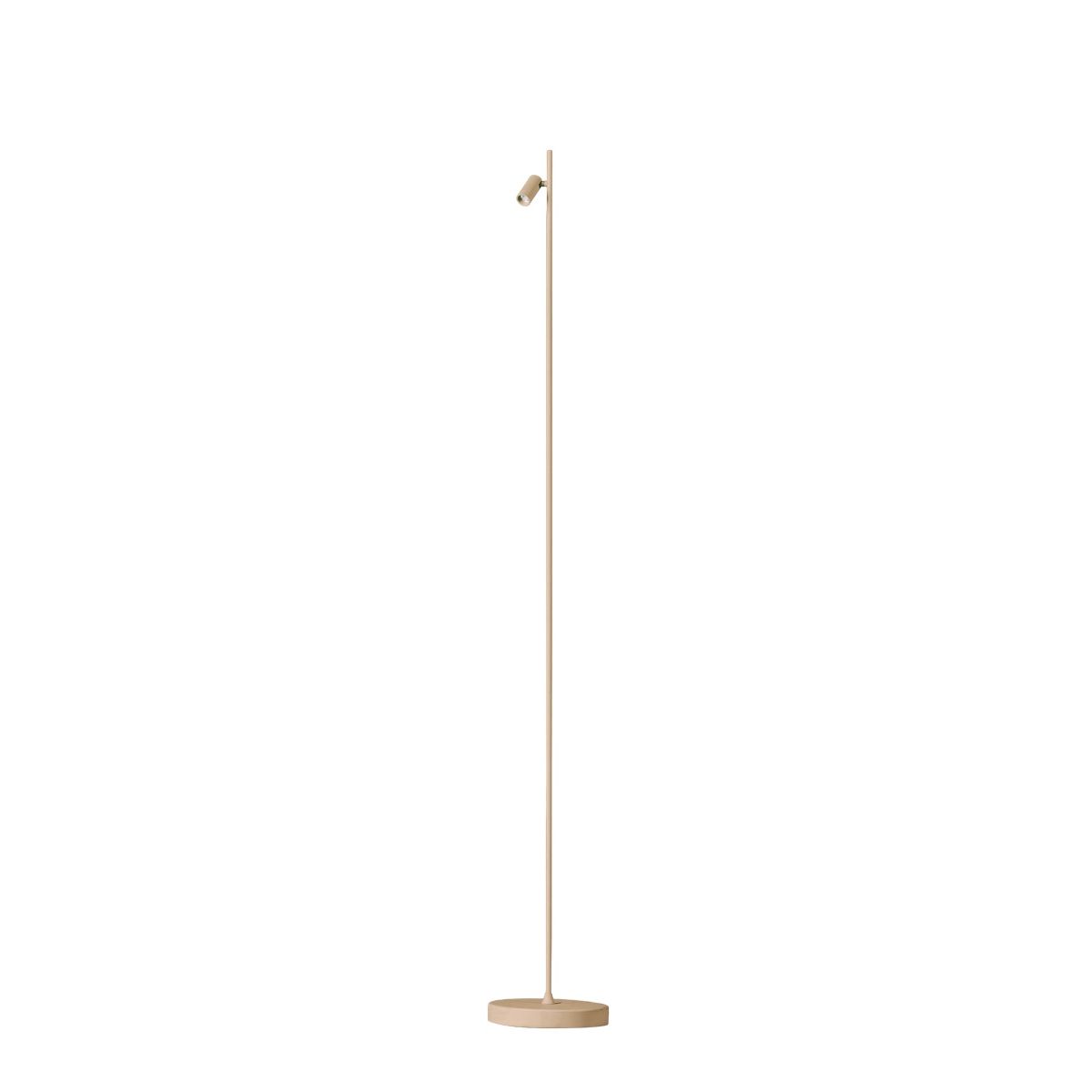 ETH Minora 1-Lichts Spot Vloerlamp 7w led dimbaar Beige - De Smid ...